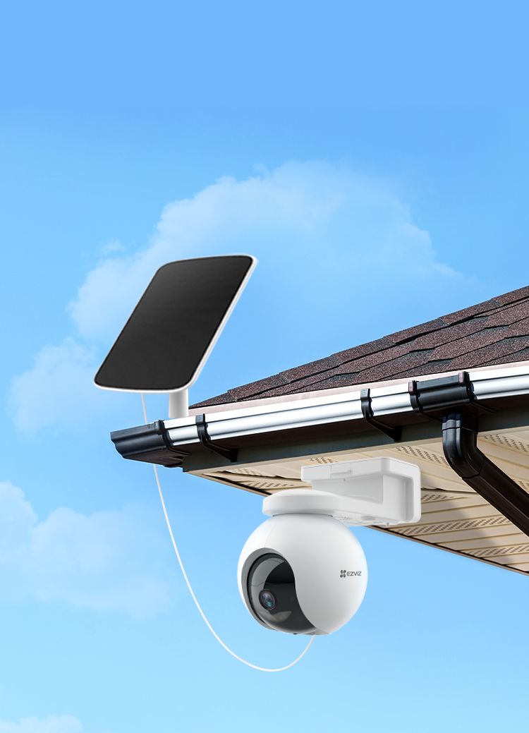 Panel Solar Para Cámara con Batería Hasta 6W Ezviz – VICIF Technologies